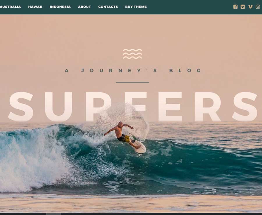 10+1 Wordpress themes con plantillas ALUCINANTES blog de viajes